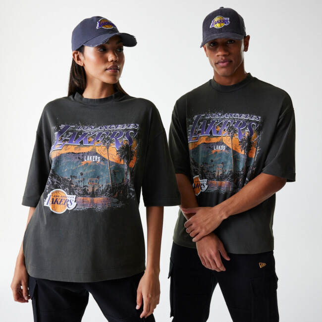 NEW ERA NBA LOS ANGELES LAKERS WASHED GRAPHIC | Topit ja paidat | Sportland