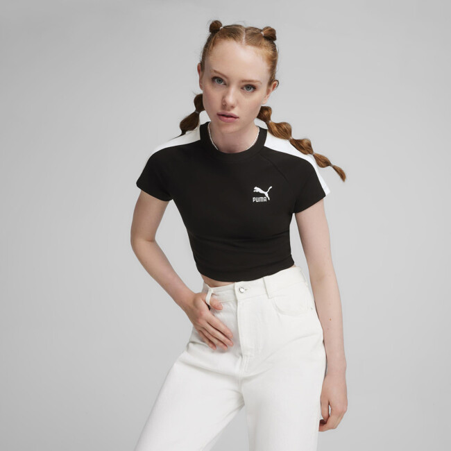 Puma women's iconic t7 baby tee | Topit ja paidat | Osta verkossa ...