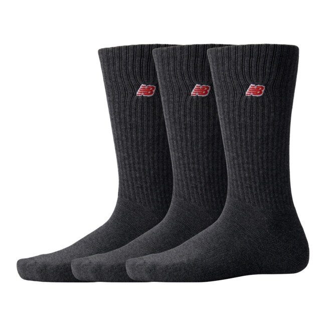 NEW BALANCE UNISEX NB PATCH LOGO CREW 3 PAIRS | Sukat ja hihat | Sportland