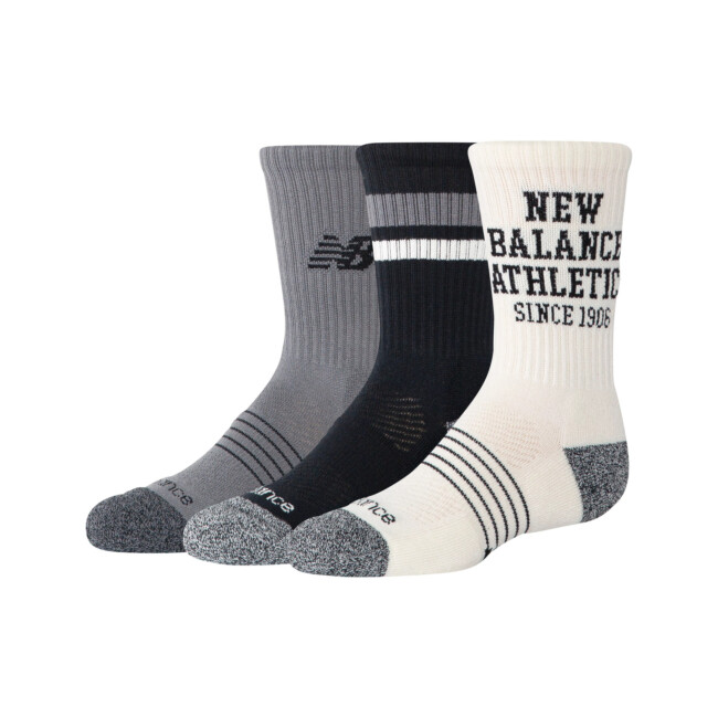 NEW BALANCE ACTIVE GRAPHIC CREW 3 PACK | Sukat ja hihat | Sportland